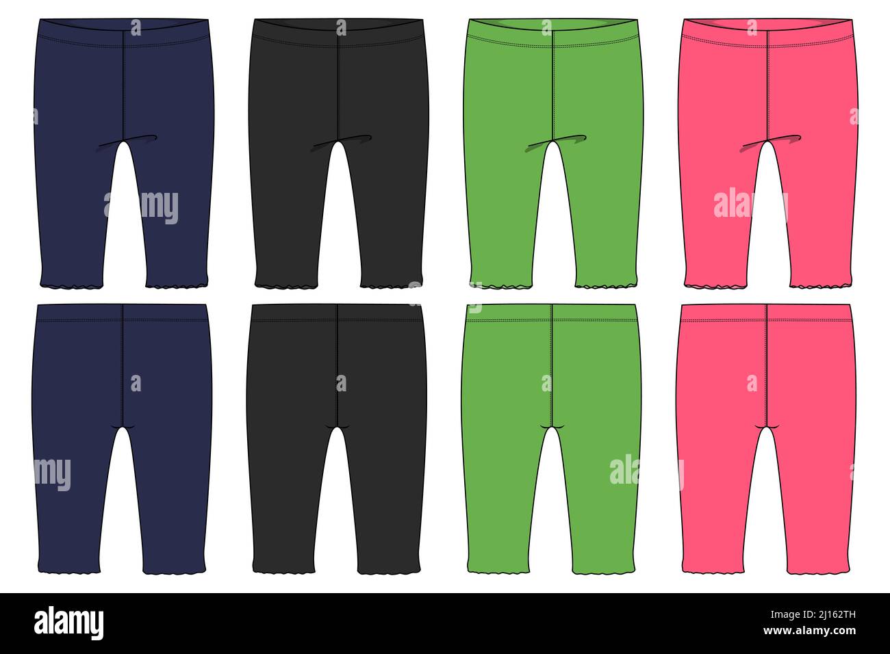 Black, navy, Green, purple color Cotton fabric pant for baby girls ...