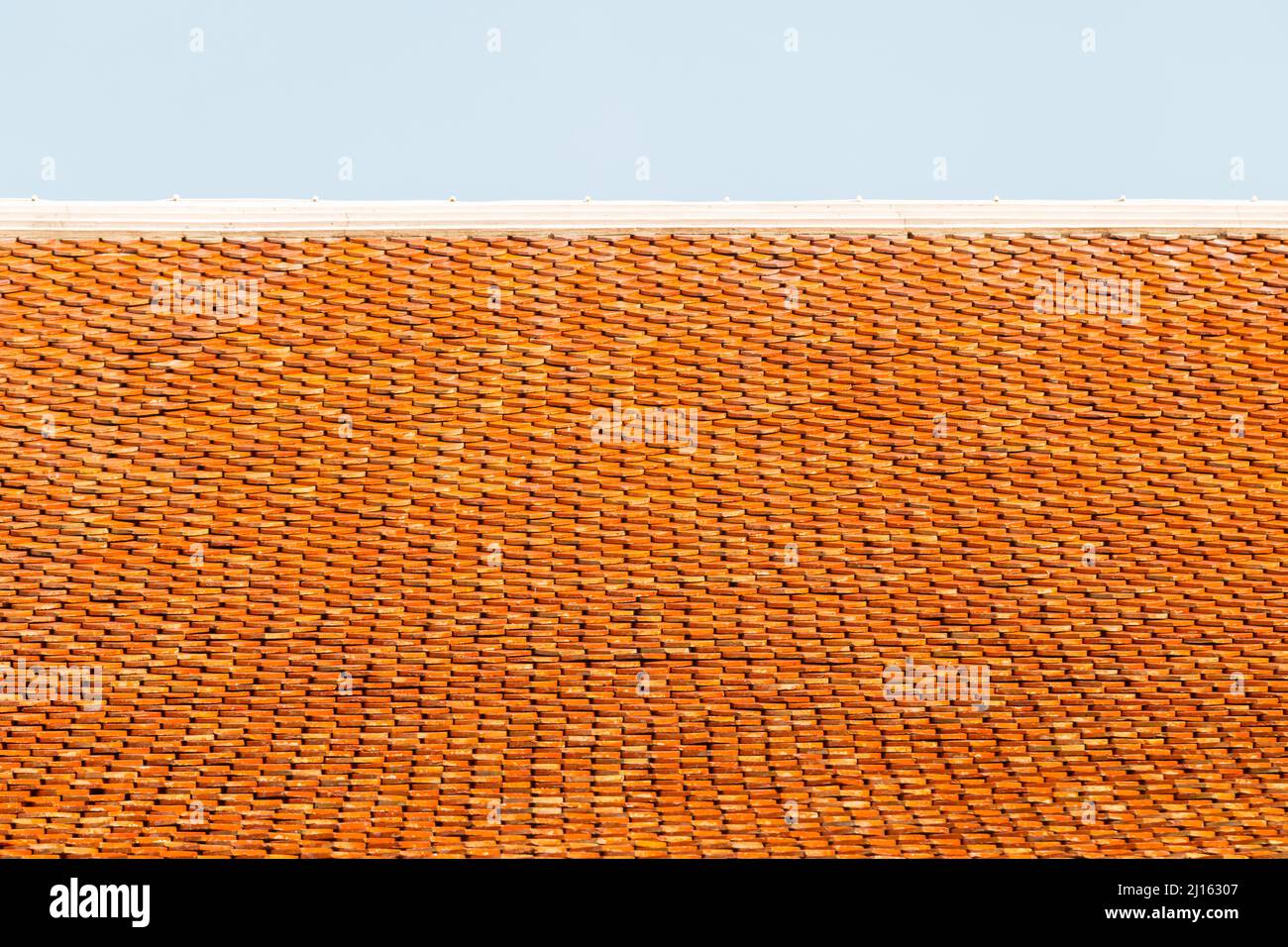 Red temple tiles texture background in Thailand Stock Photo - Alamy