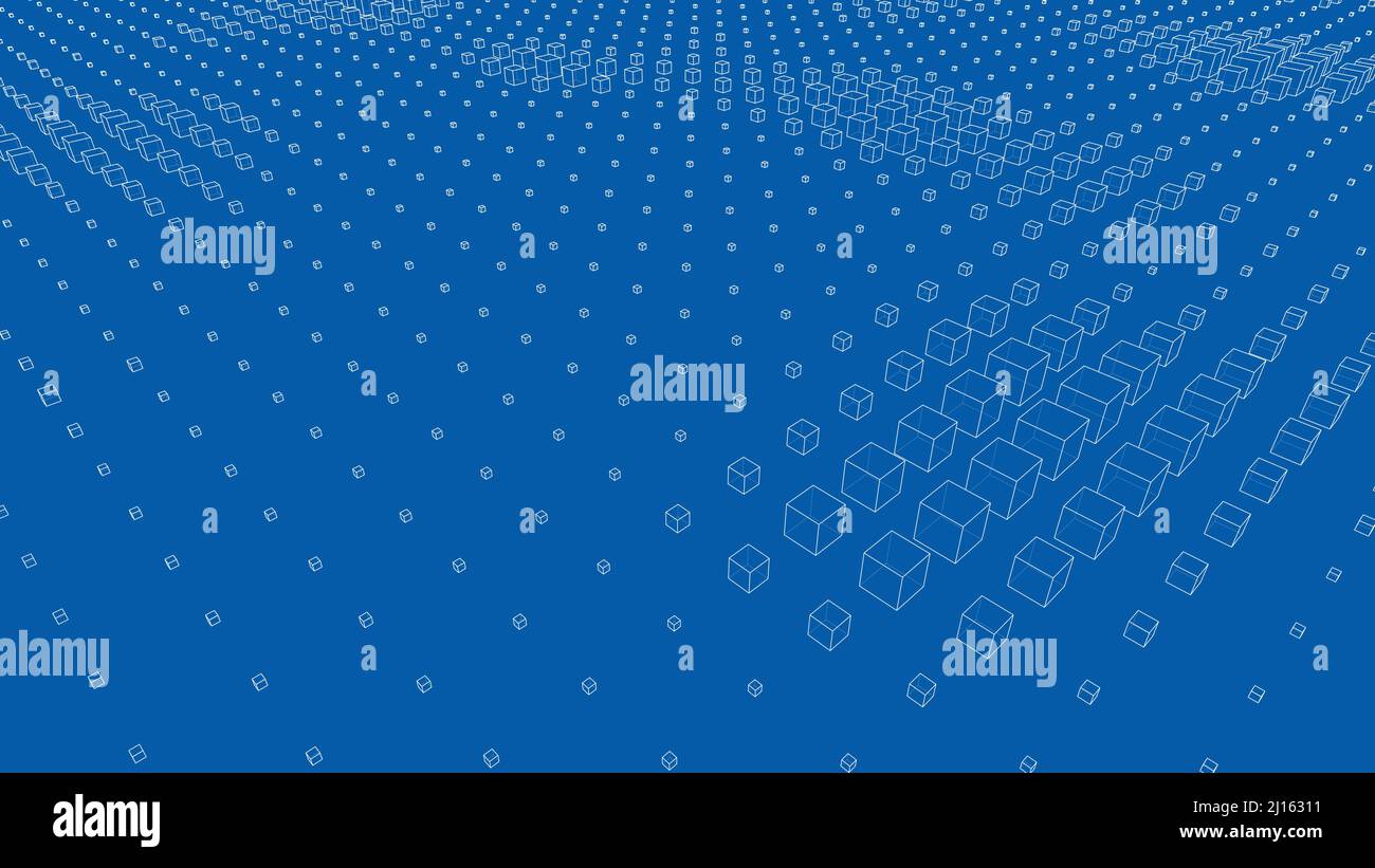 Vector abstract boxes background Stock Vector Image & Art - Alamy