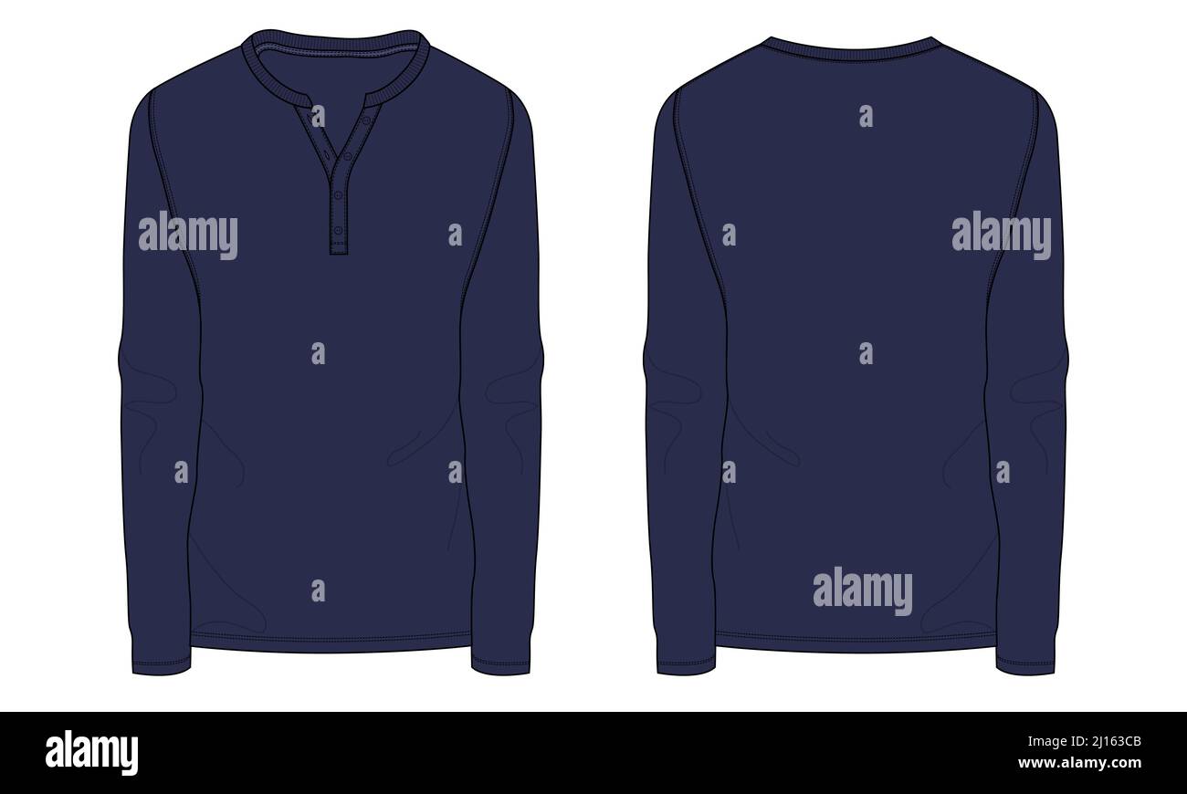 Long sleeve with round style bottom basic t shirt technical fashion ...