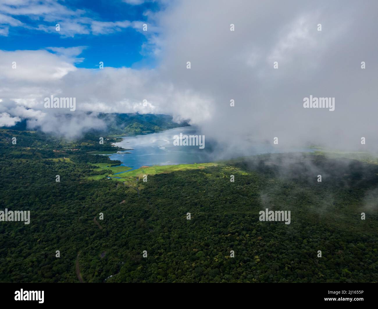 Drone volcano costa rica hi-res stock photography and images - Alamy