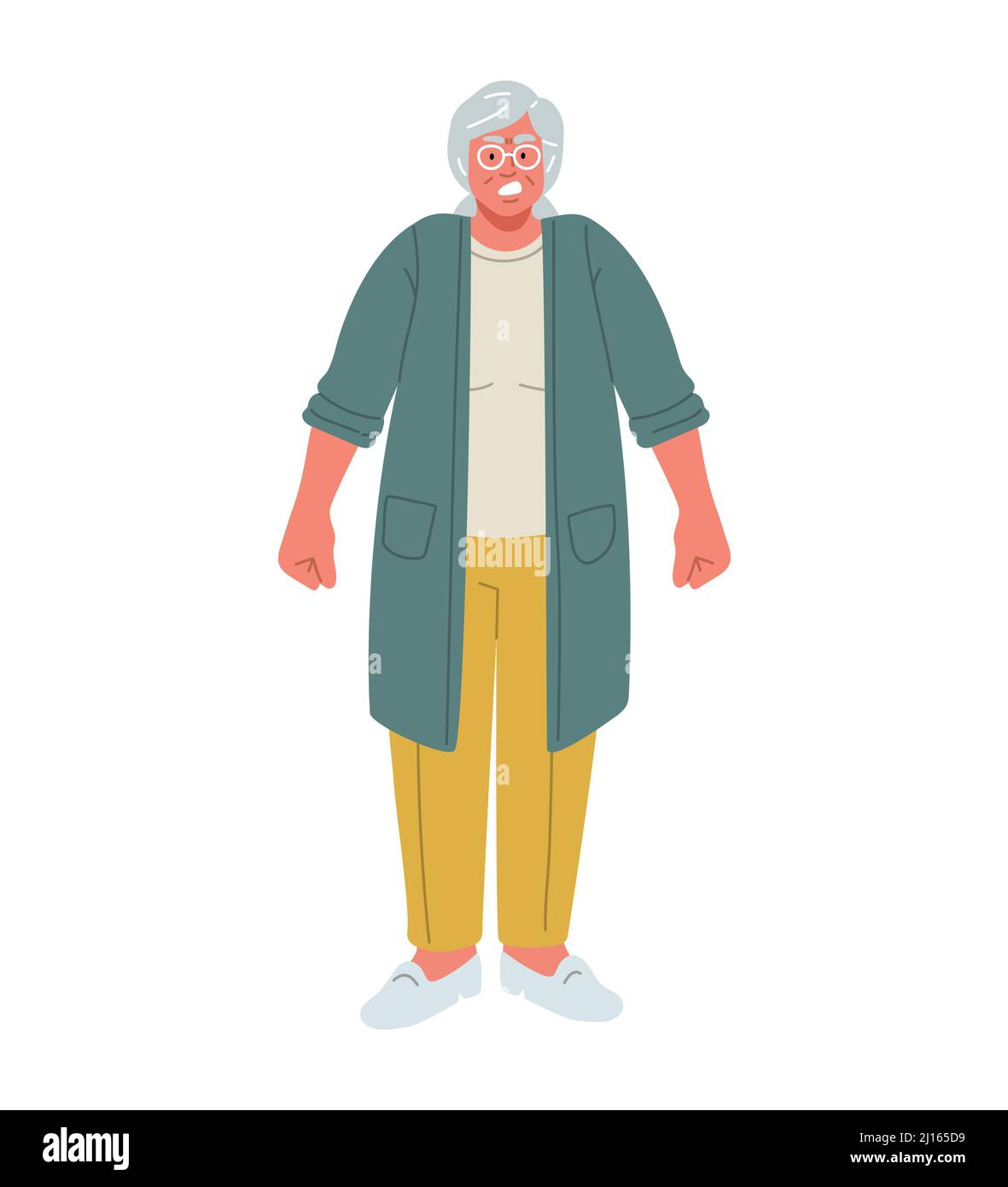 Cartoon woman angry hi-res stock photography and images - Alamy