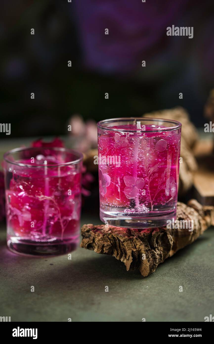Gel candle wax hi-res stock photography and images - Alamy