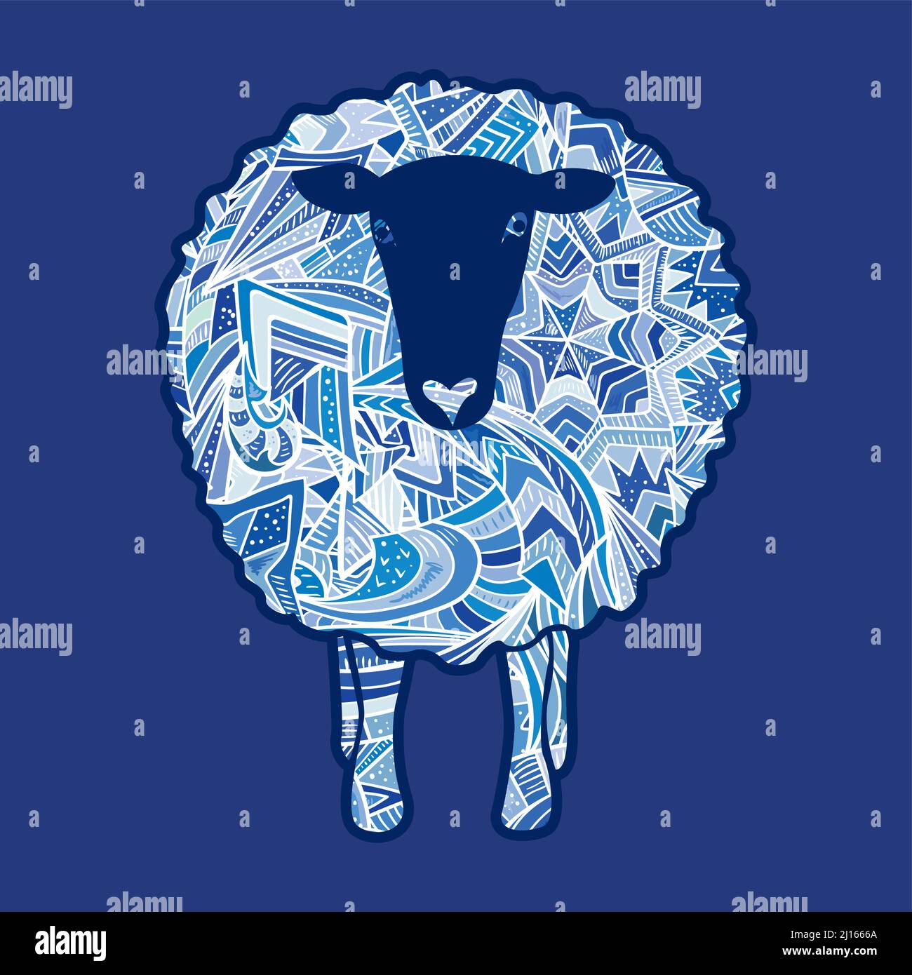 Aztec animal art Stock Vector Images - Alamy