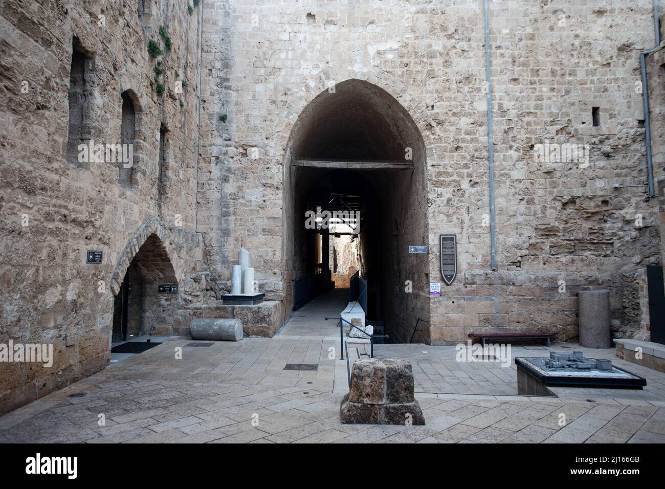 The Crusader city of Acre/Akko in Israel Stock Photo - Alamy