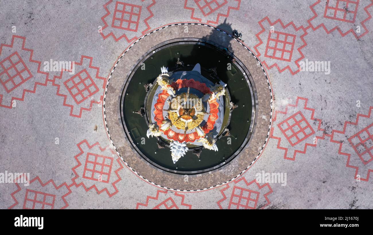 Roundabout aerial sweden hi-res stock photography and images - Alamy