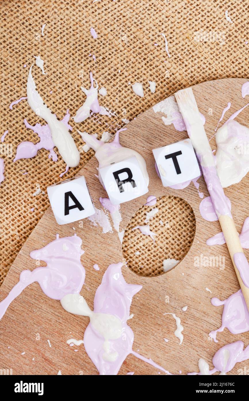 Painting Words On Pallets