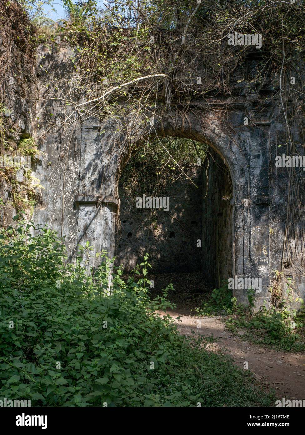 Ruins of Fort Revdanda This fort was built by Portuguese Capt. Soj, and ...