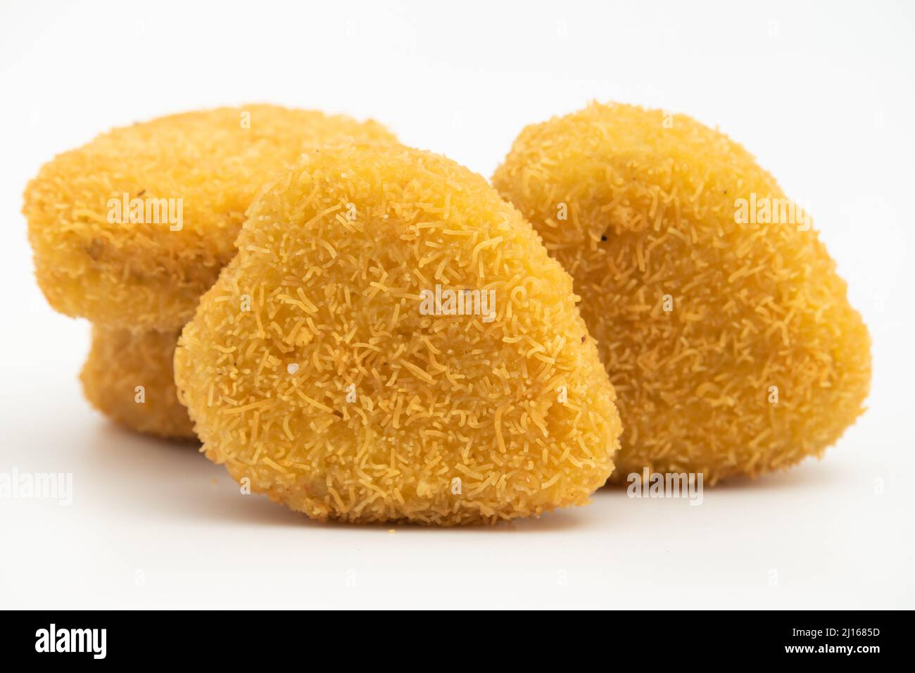 Heart Shaped Veg Paneer Cutlet Tikki With Bhujia Sev Coating Made Of ...