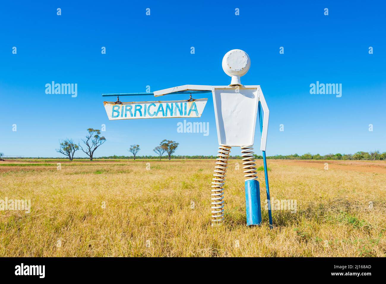 Humorous homestead name sign in the Australian Outback, Queensland, QLD ...