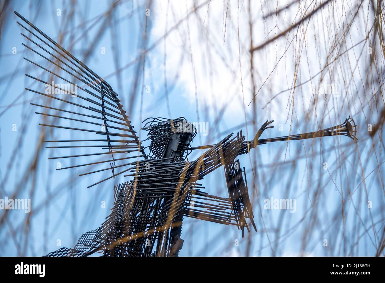 Monument of the Third Angel` by Ukranian artist Anatoly Haidamaka in ...