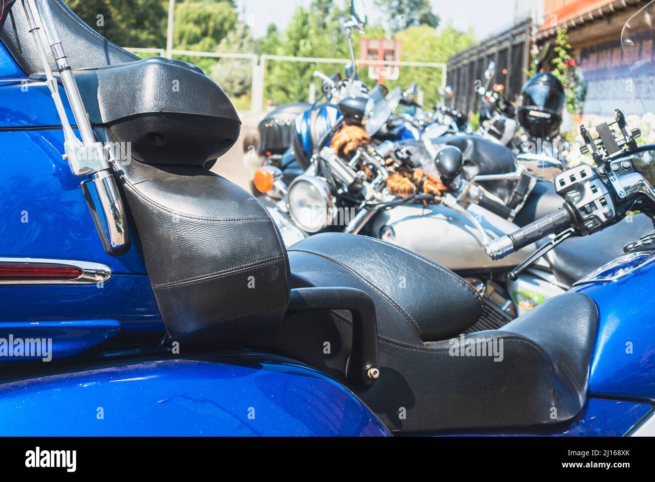 Vintage motorcycles lot hi-res stock photography and images - Alamy
