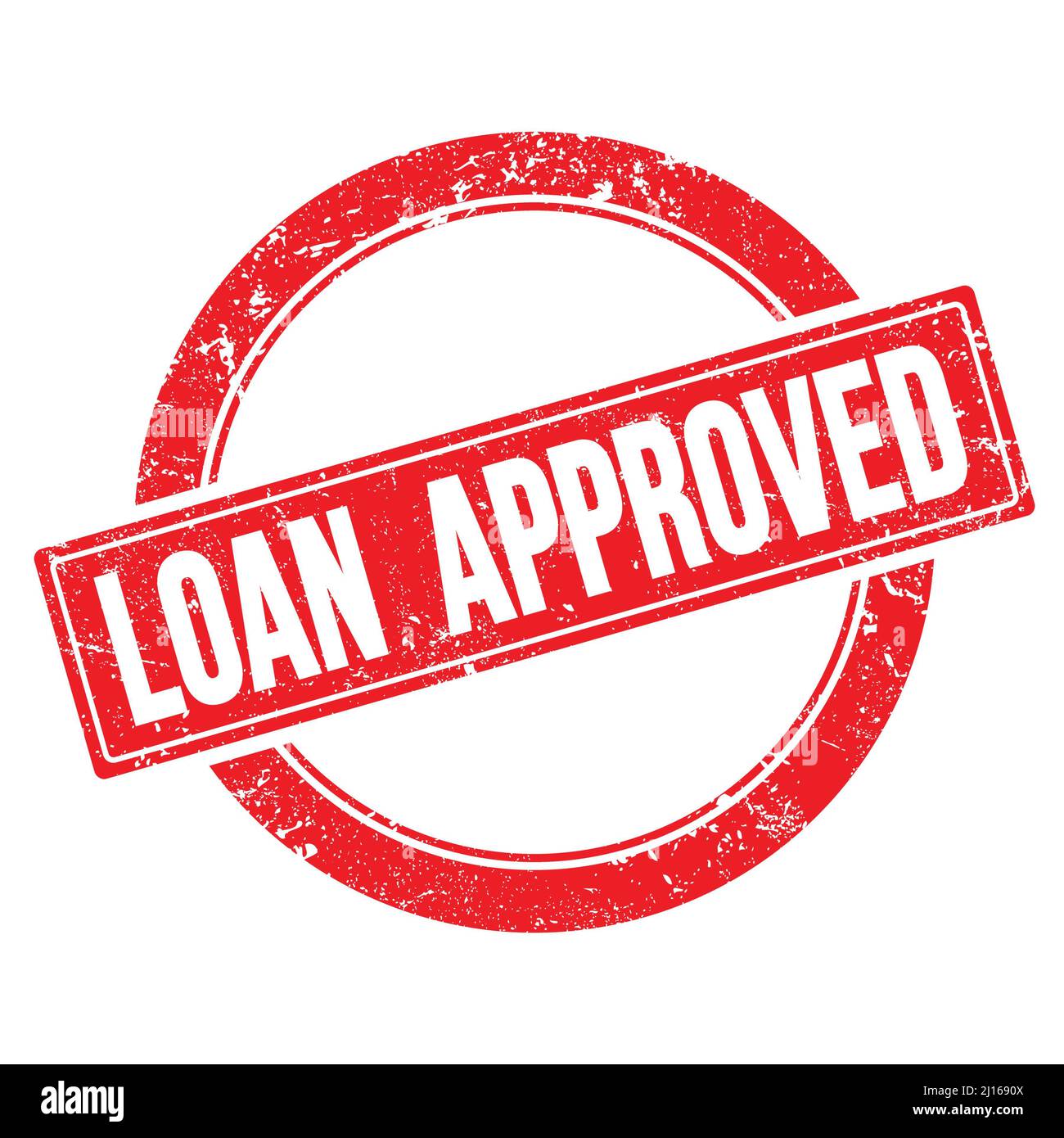 Loan approved stamp sign seal hi-res stock photography and images - Alamy