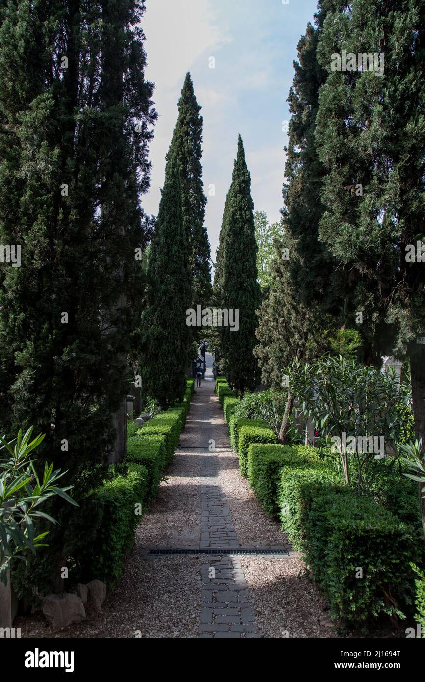 Pathway through the park hi-res stock photography and images - Alamy