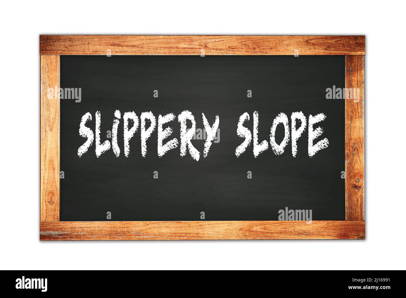 Slippery slope word hi-res stock photography and images - Alamy