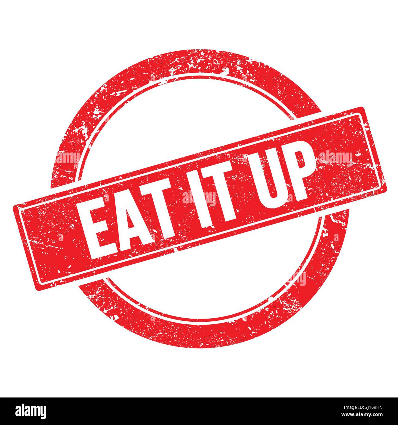 Eat it up stamp hi-res stock photography and images - Alamy