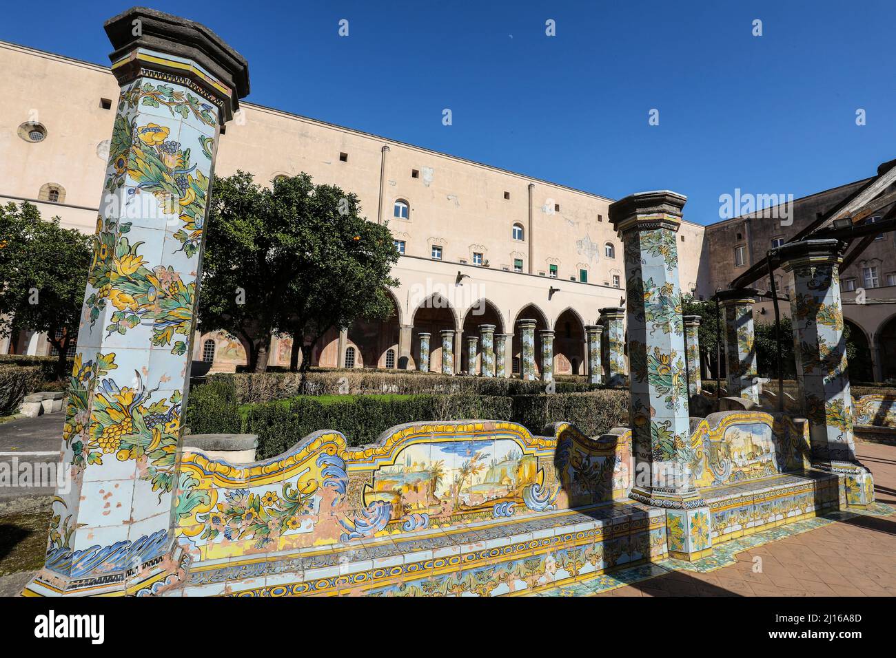 Monastery santa chiara hi-res stock photography and images - Alamy