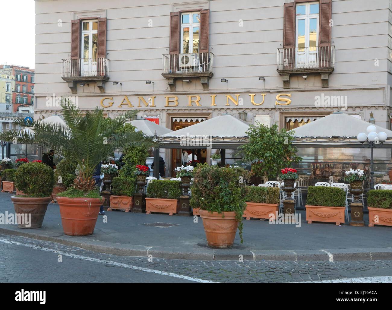 Cafe gambrinus naples italy hi-res stock photography and images - Alamy