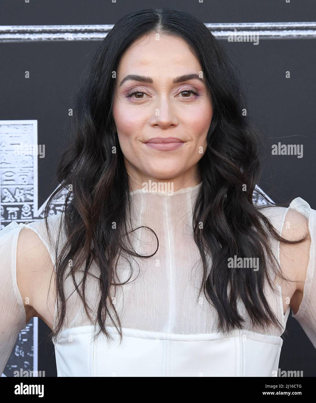 Los Angeles, USA. 22nd Mar, 2022. Fernanda Andrade arrives at Marvel ...