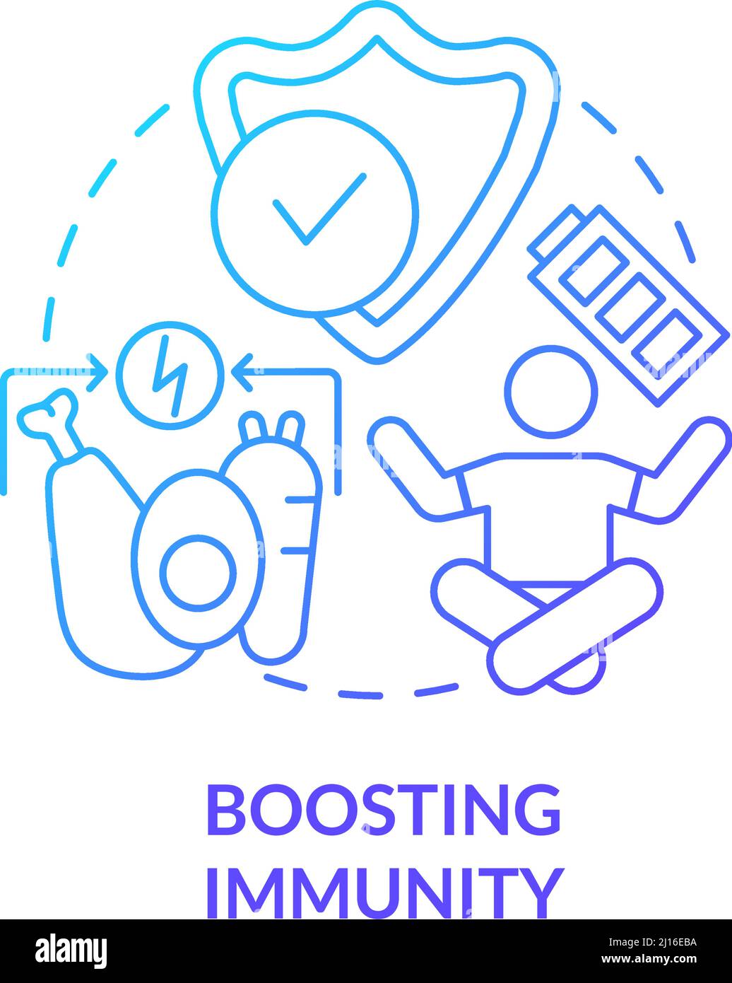 Improve immunity Stock Vector Images - Alamy