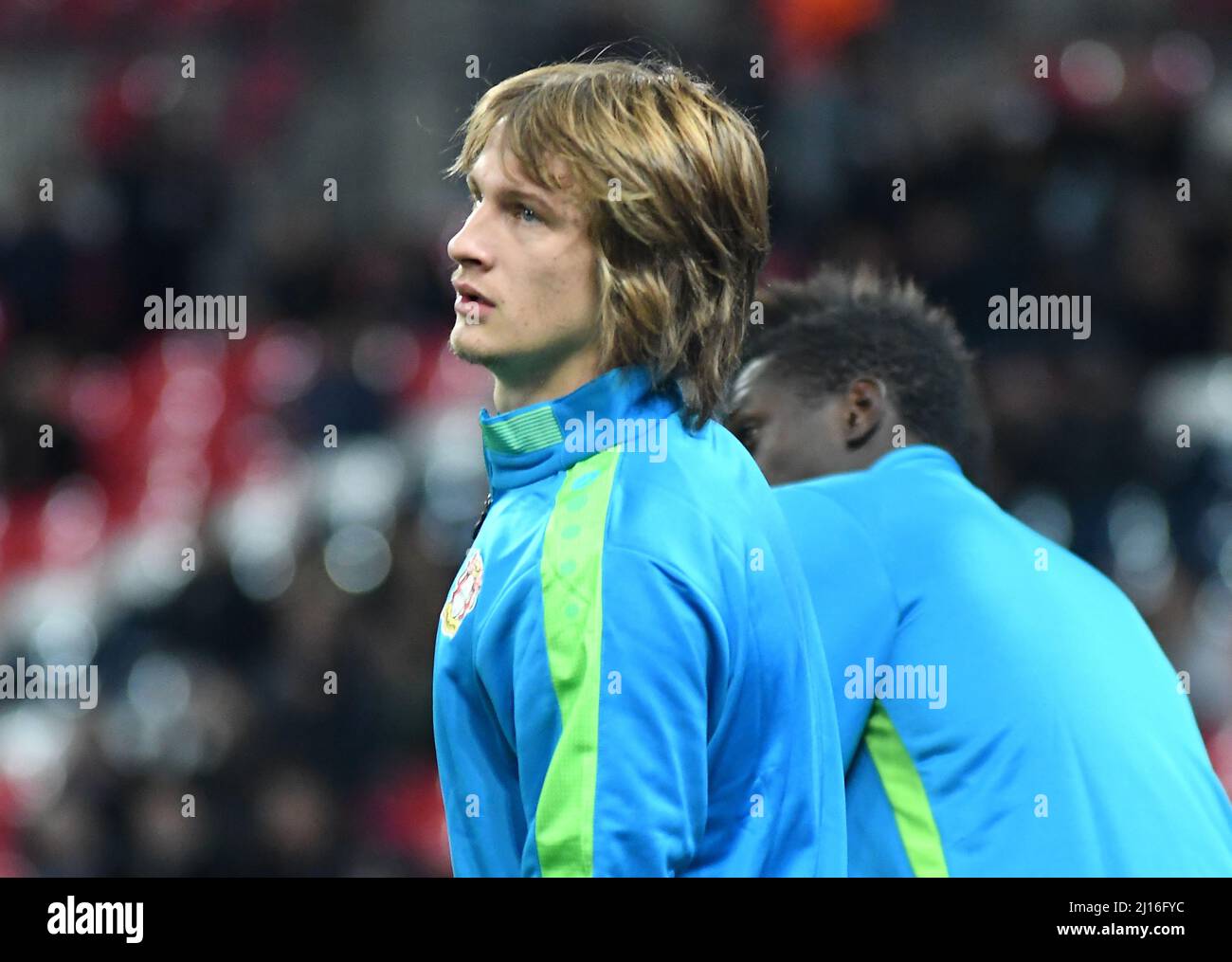 LONDON, ENGLAND - NOVEMBER 2, 2016: Tin Jedvaj of Leverkusen pictured ...