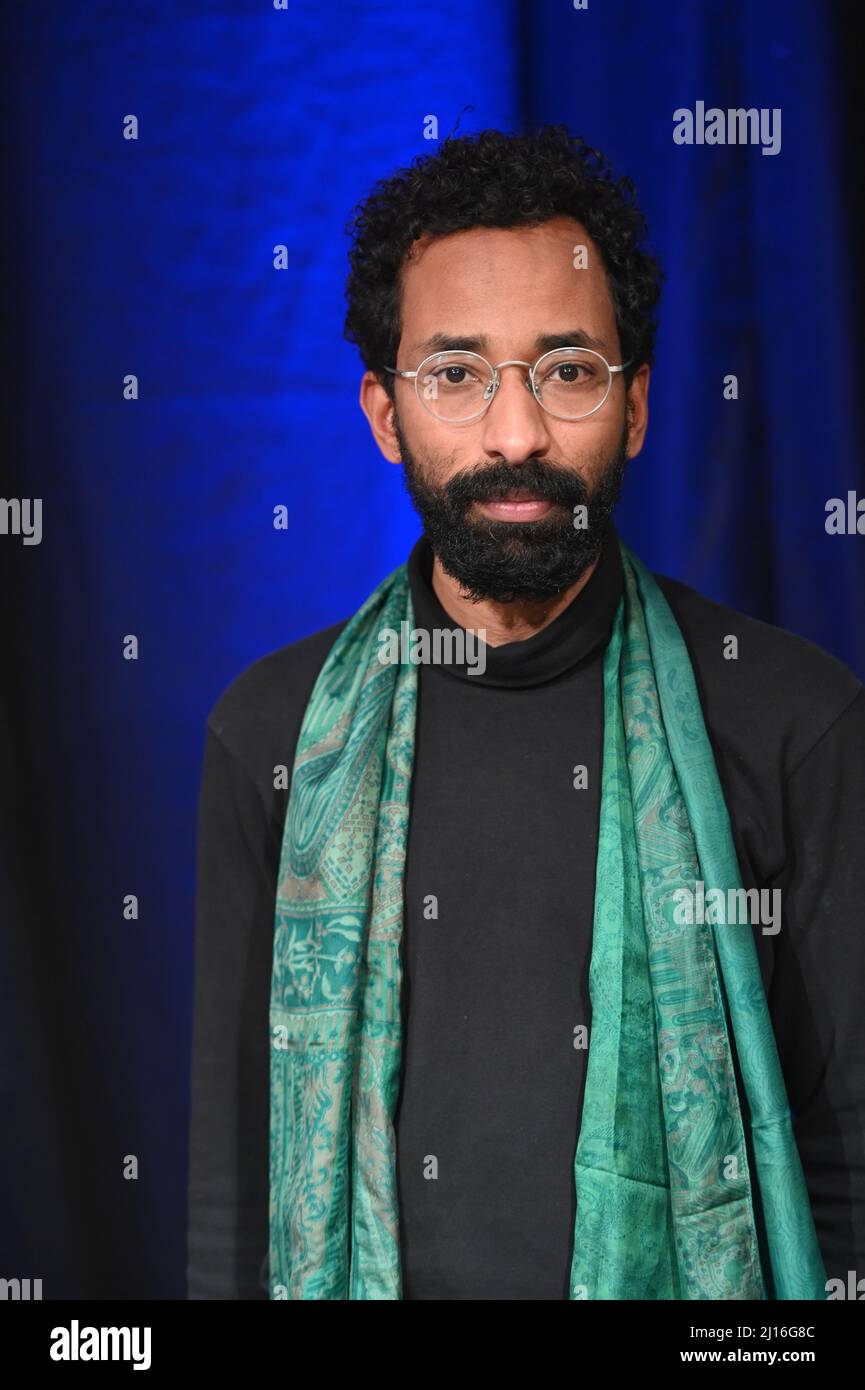 Cologne, Germany. 22nd Mar, 2022. Egyptian-Sudanese comic artist ...