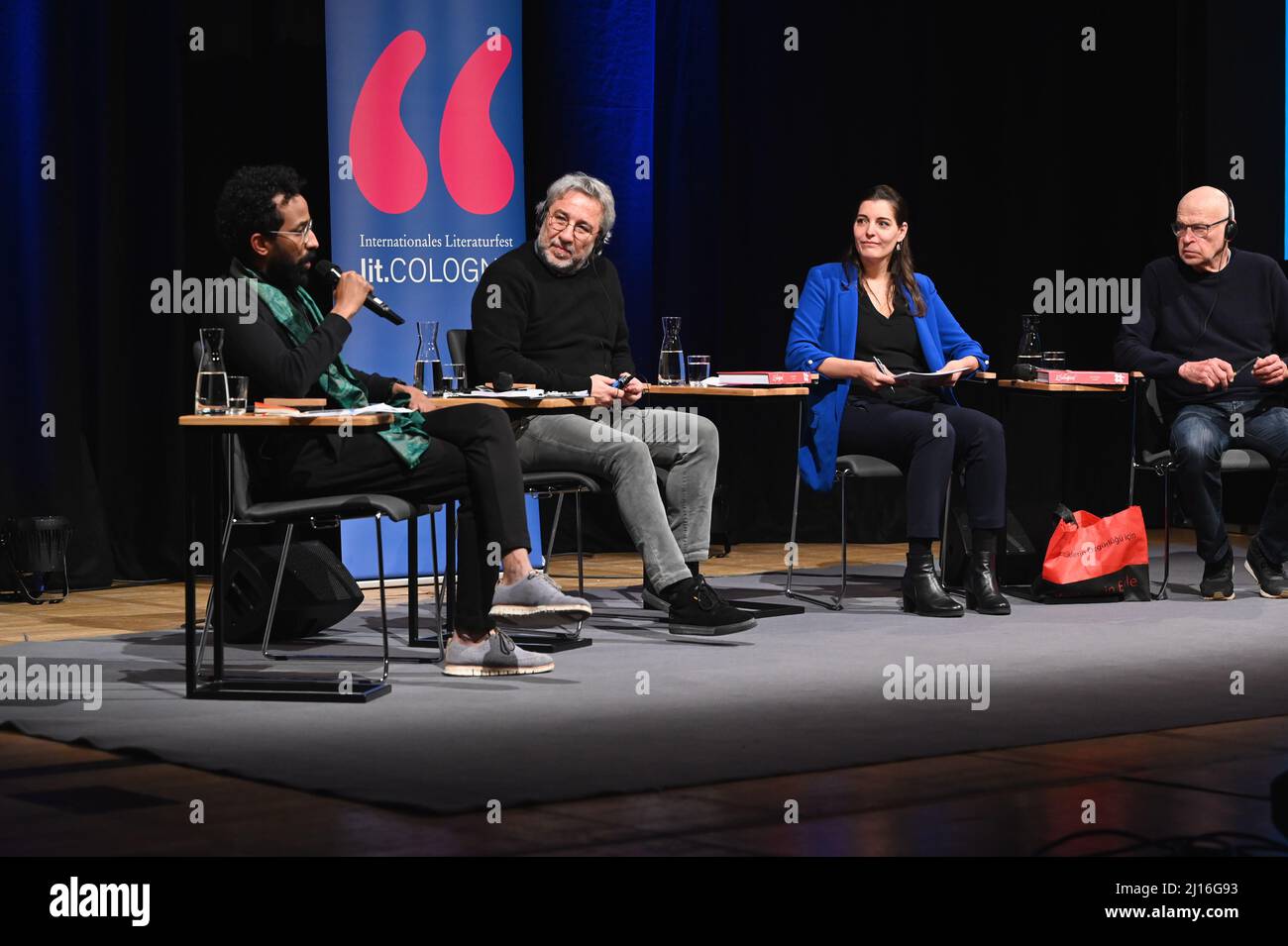 22 March 2022, North Rhine-Westphalia, K·ln: Egyptian-Sudanese comic ...