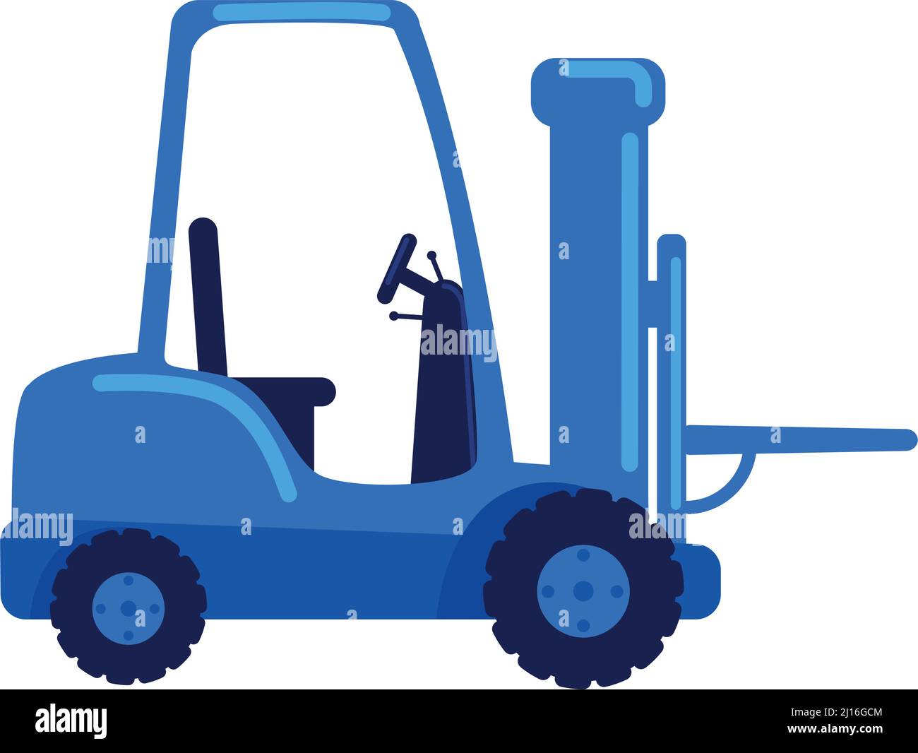 2d forklift hi-res stock photography and images - Alamy