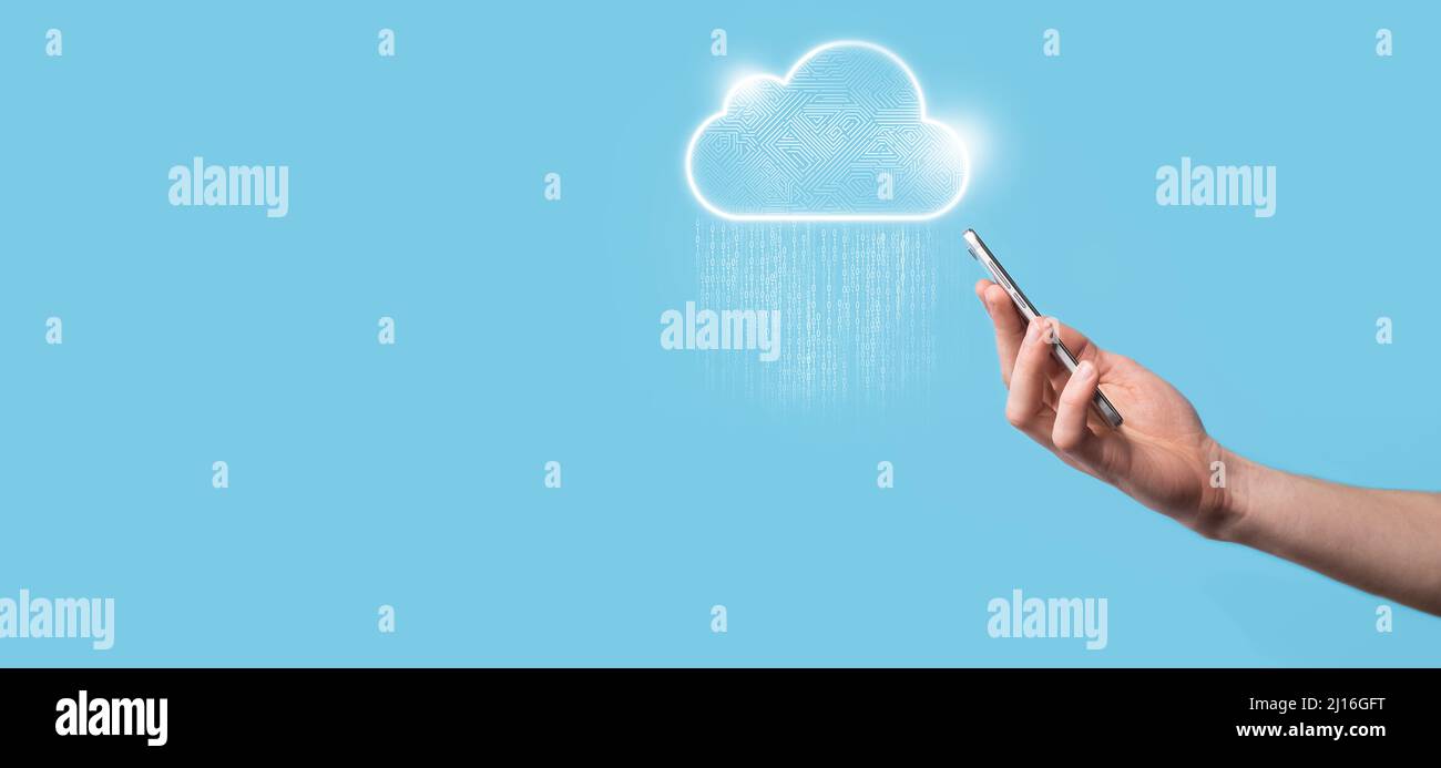 Cloud Computing Concept Cloud For Transfer Data Cloud Computing Big