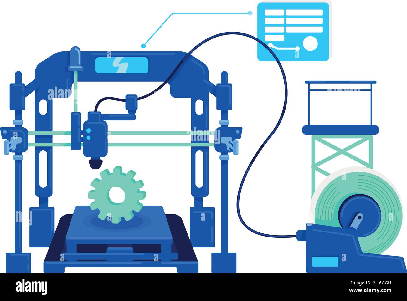 Digital animation control system hi-res stock photography and images ...