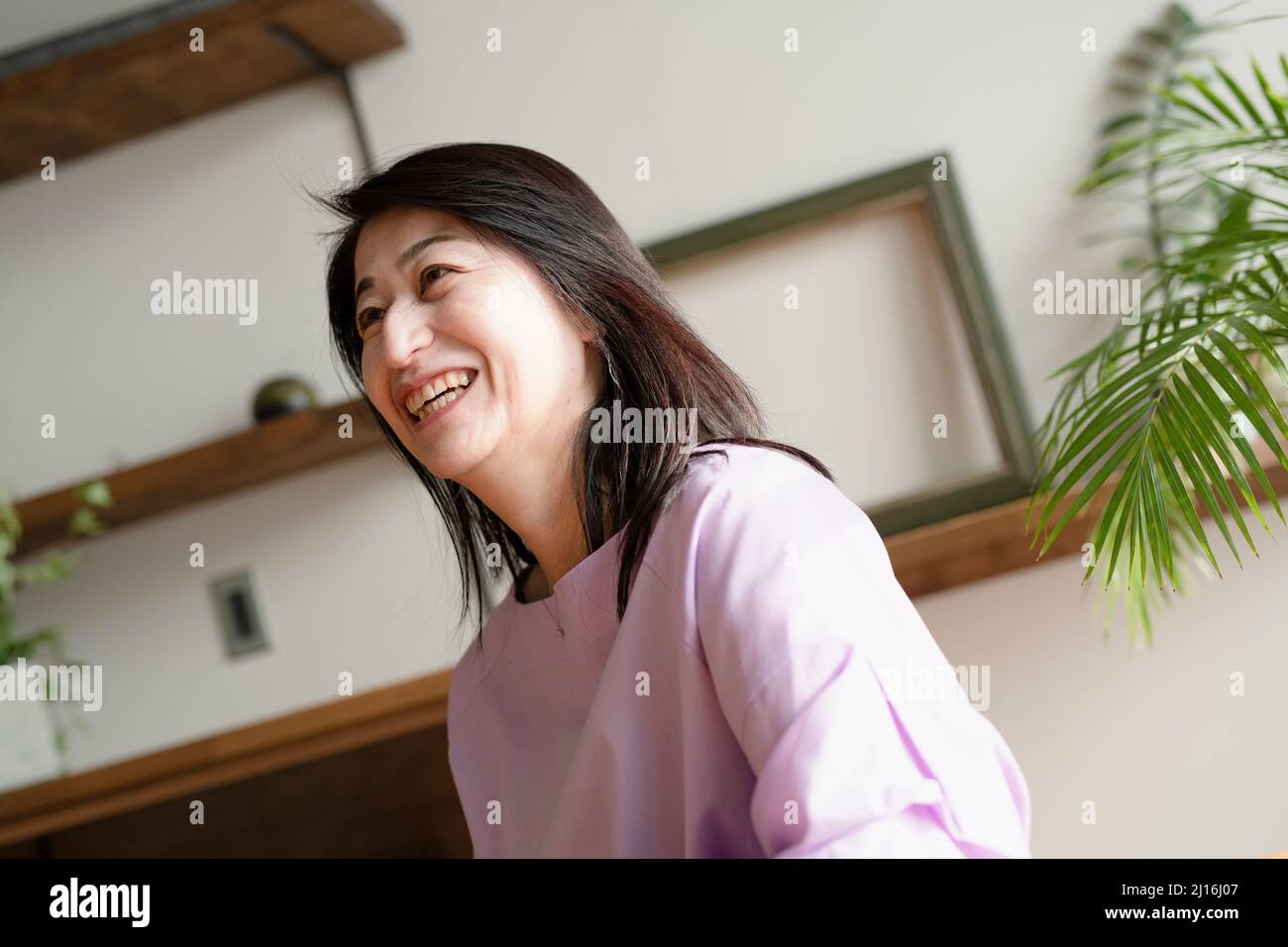 Portrait of 50s Woman Stock Photo - Alamy