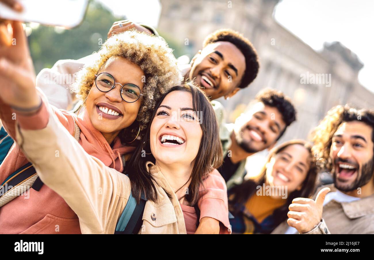 Group college girls on vacation hi-res stock photography and images - Alamy