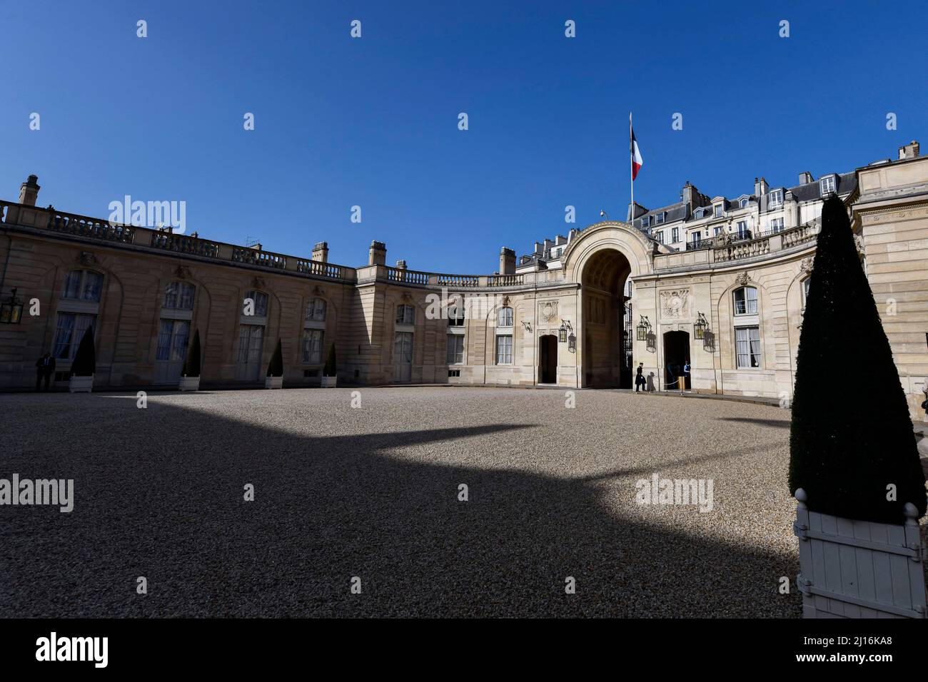 Illustration picture shows the entrance (inside the courtyard) to the ...