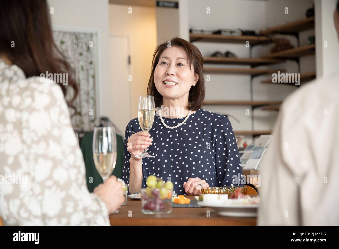 Women Having Party Stock Photo - Alamy