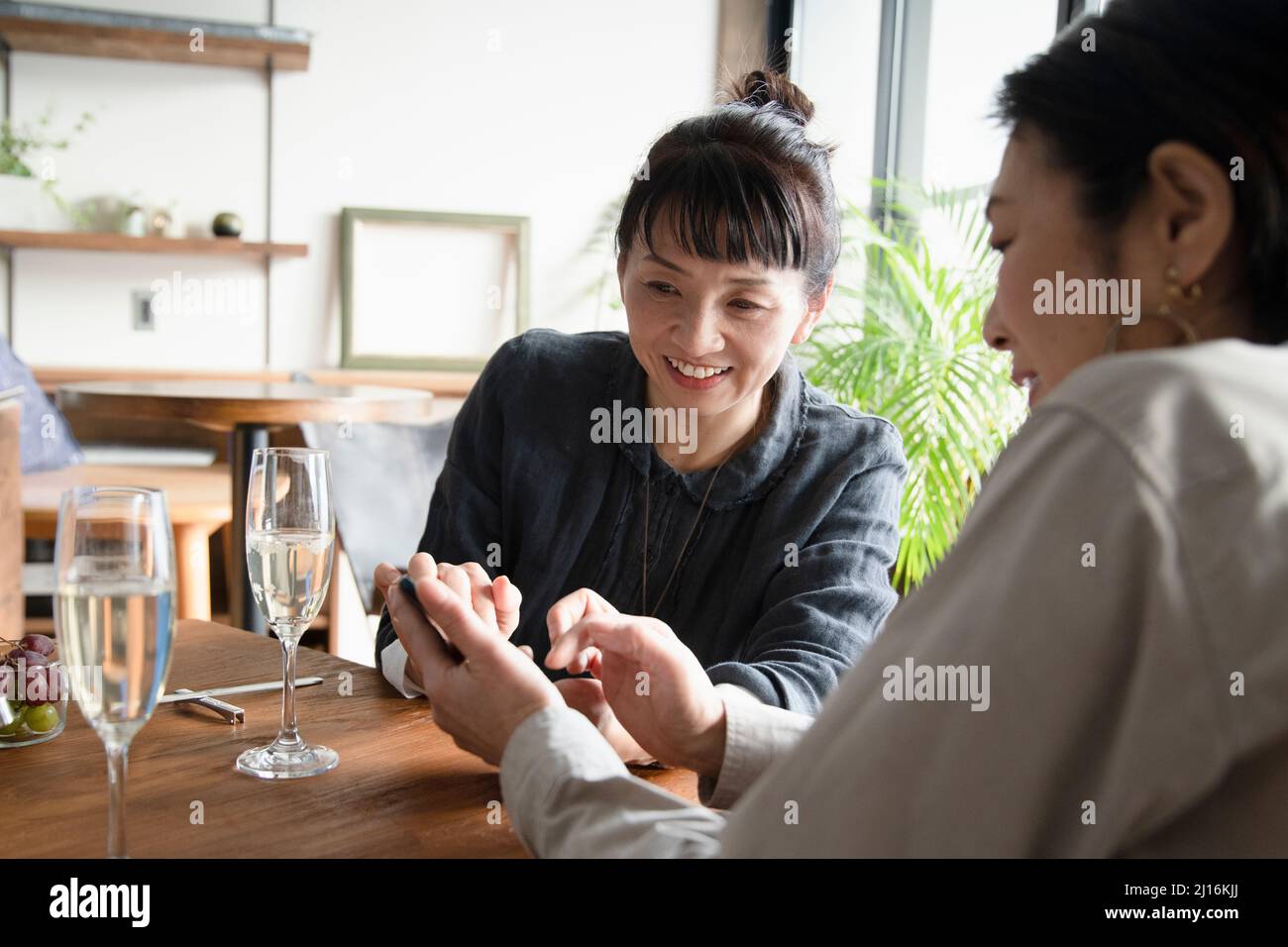 Women Having Party Stock Photo - Alamy