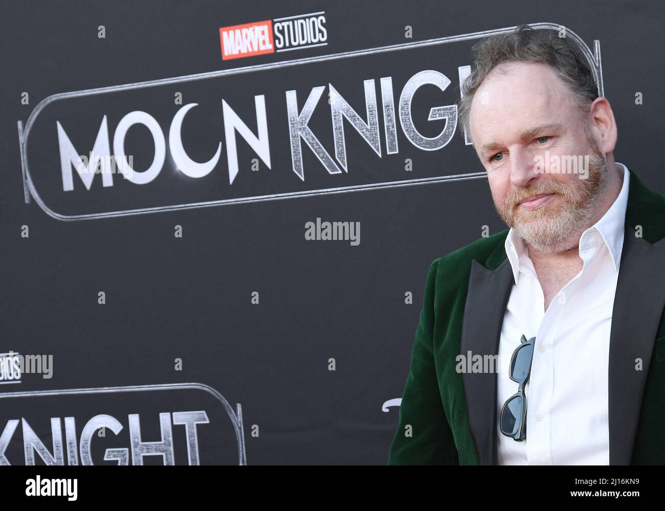 Los Angeles, USA. 22nd Mar, 2022. David Ganly arrives at Marvel Studios ...