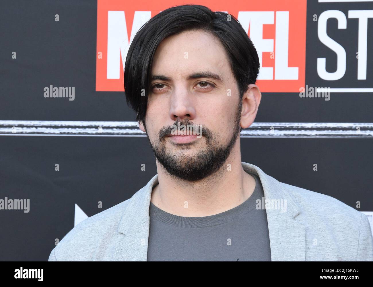 Los Angeles, USA. 22nd Mar, 2022. Jeremy Slater arrives at Marvel ...