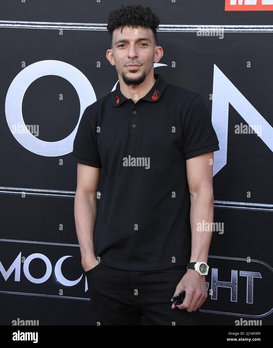 Los Angeles, USA. 22nd Mar, 2022. Khleo Thomas arrives at Marvel ...