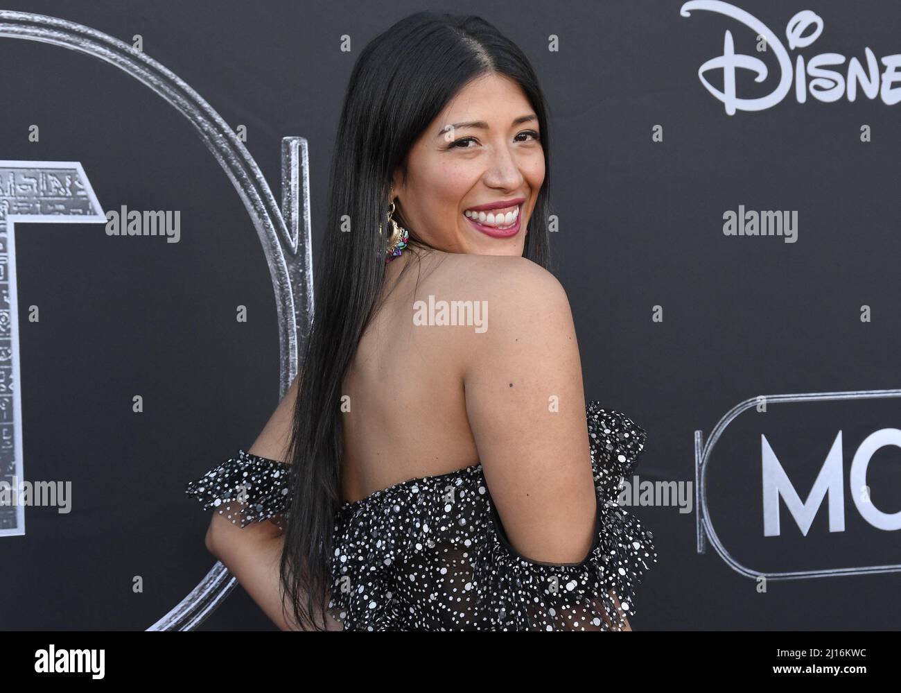 Los Angeles, USA. 22nd Mar, 2022. Díana Bermudez arrives at Marvel ...