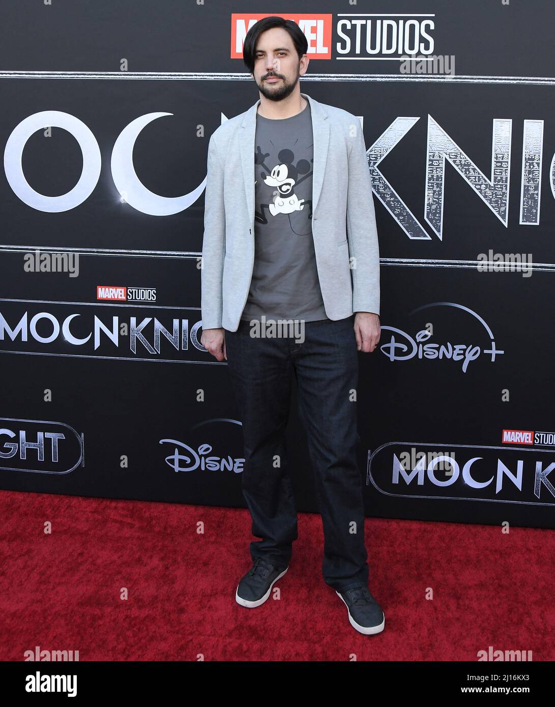 Los Angeles, USA. 22nd Mar, 2022. Jeremy Slater arrives at Marvel ...