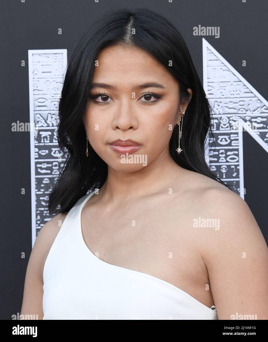 Los Angeles, USA. 22nd Mar, 2022. Daphne Le arrives at Marvel Studios ...