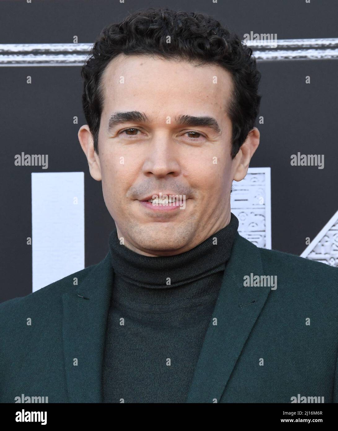 Los Angeles, USA. 22nd Mar, 2022. Rey Lucas arrives at Marvel Studios ...