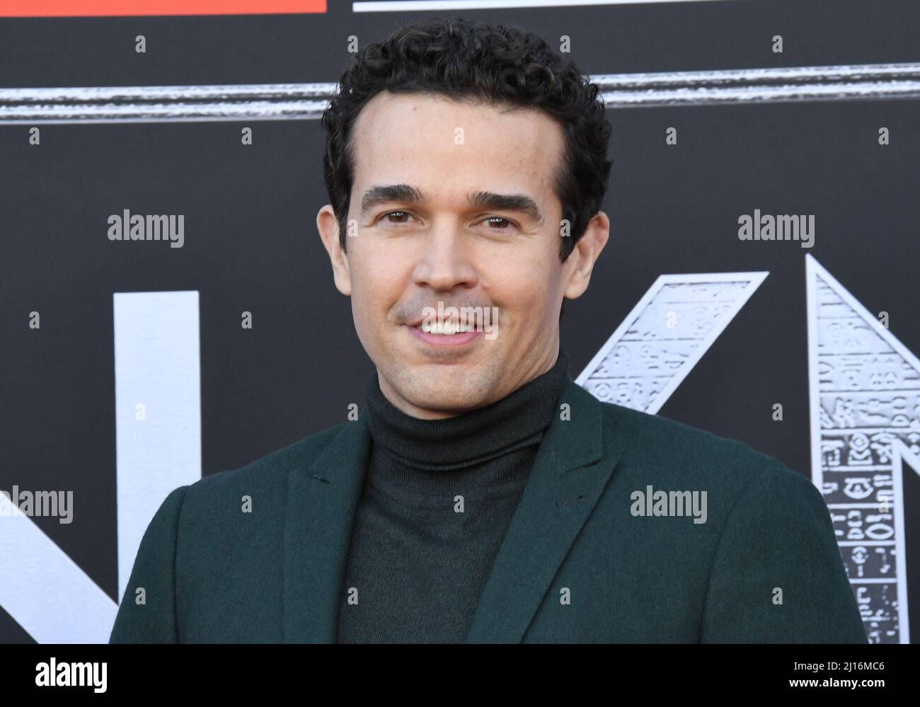 Los Angeles, USA. 22nd Mar, 2022. Rey Lucas arrives at Marvel Studios ...