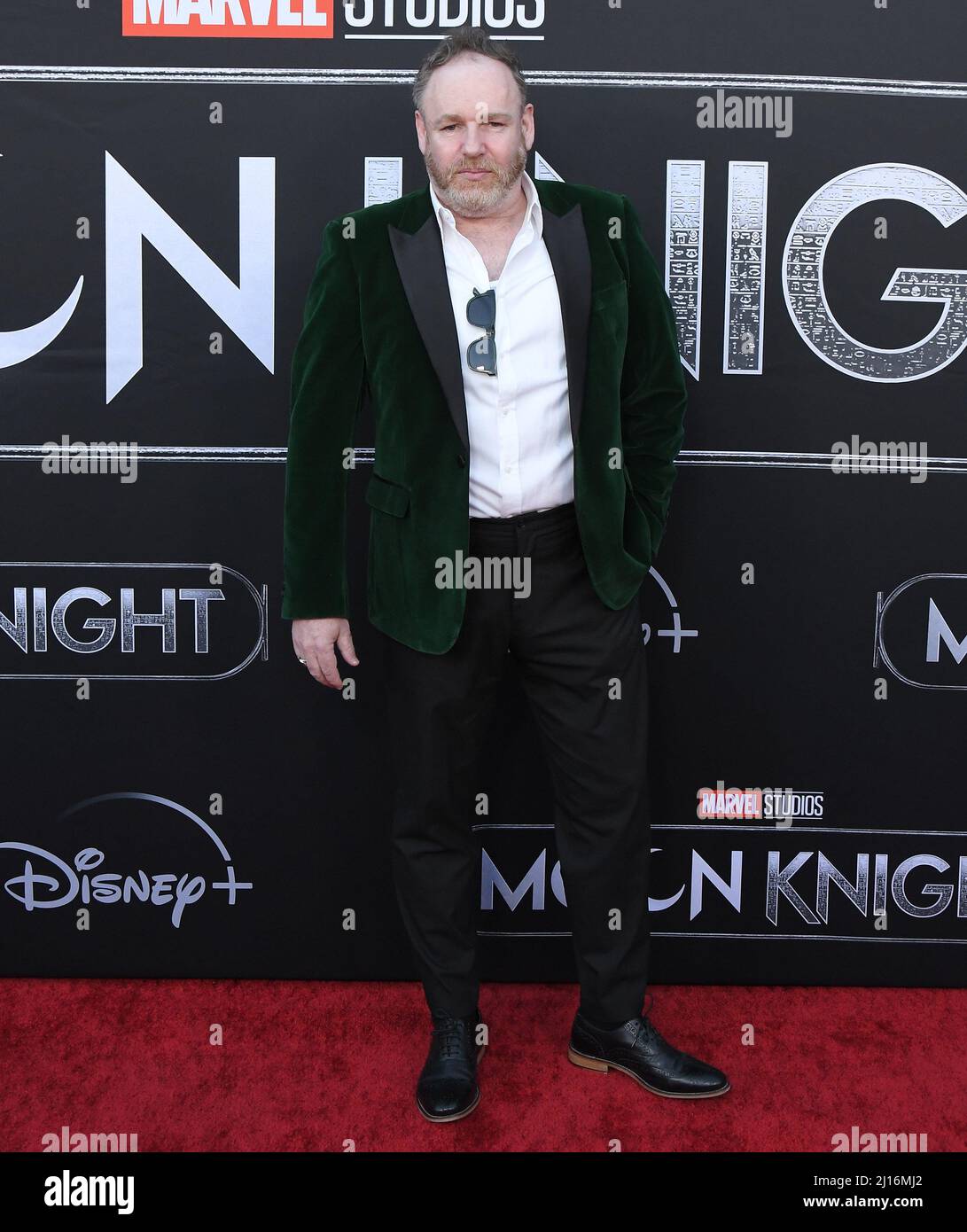 Los Angeles, USA. 22nd Mar, 2022. David Ganly arrives at Marvel Studios ...