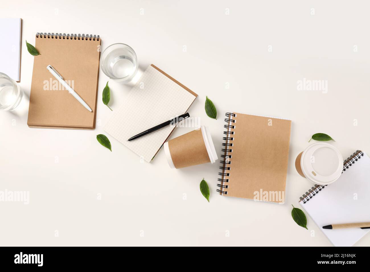 Study top view hi-res stock photography and images - Alamy