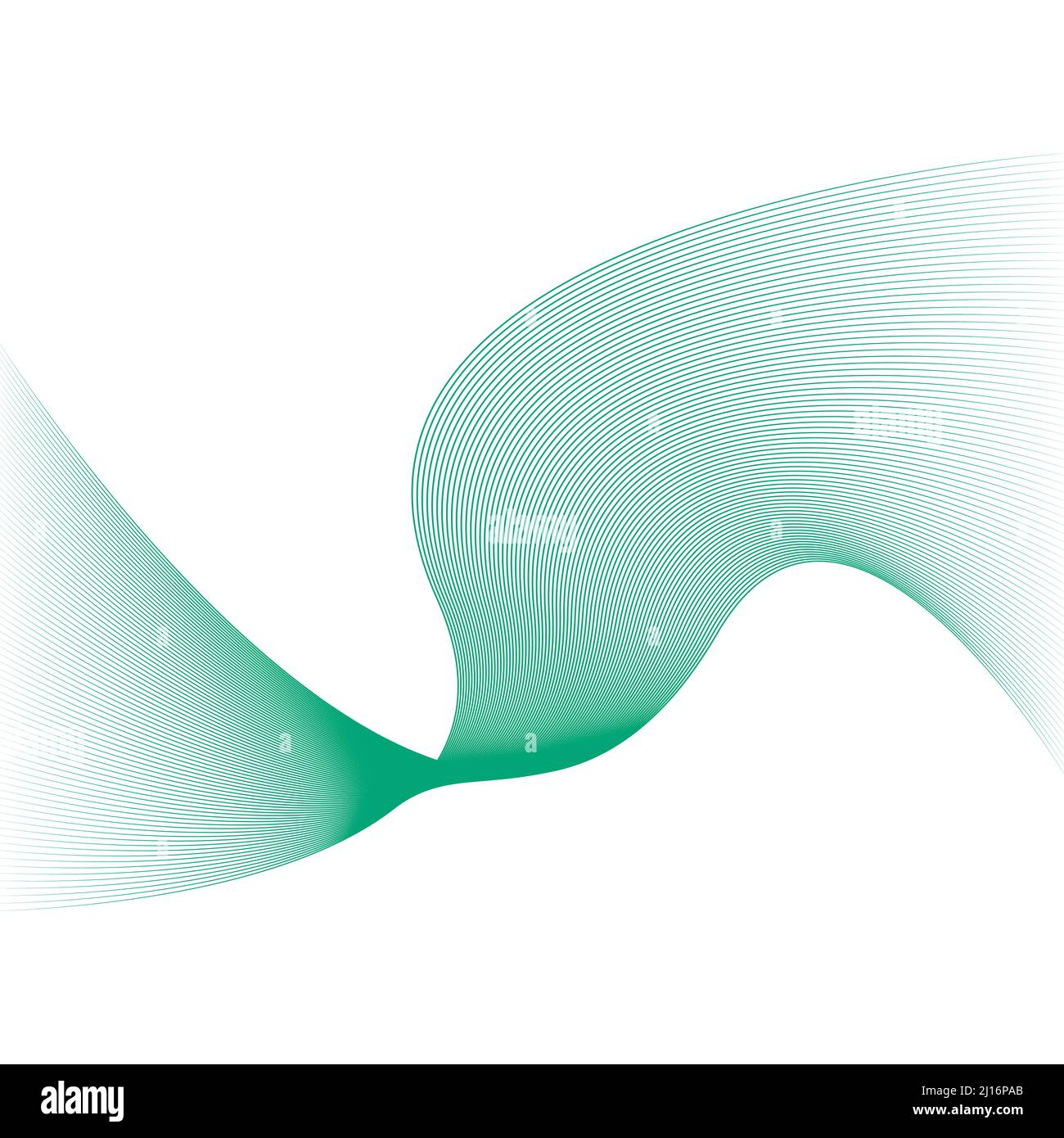 Smooth wavy lines sound Stock Vector Images - Alamy