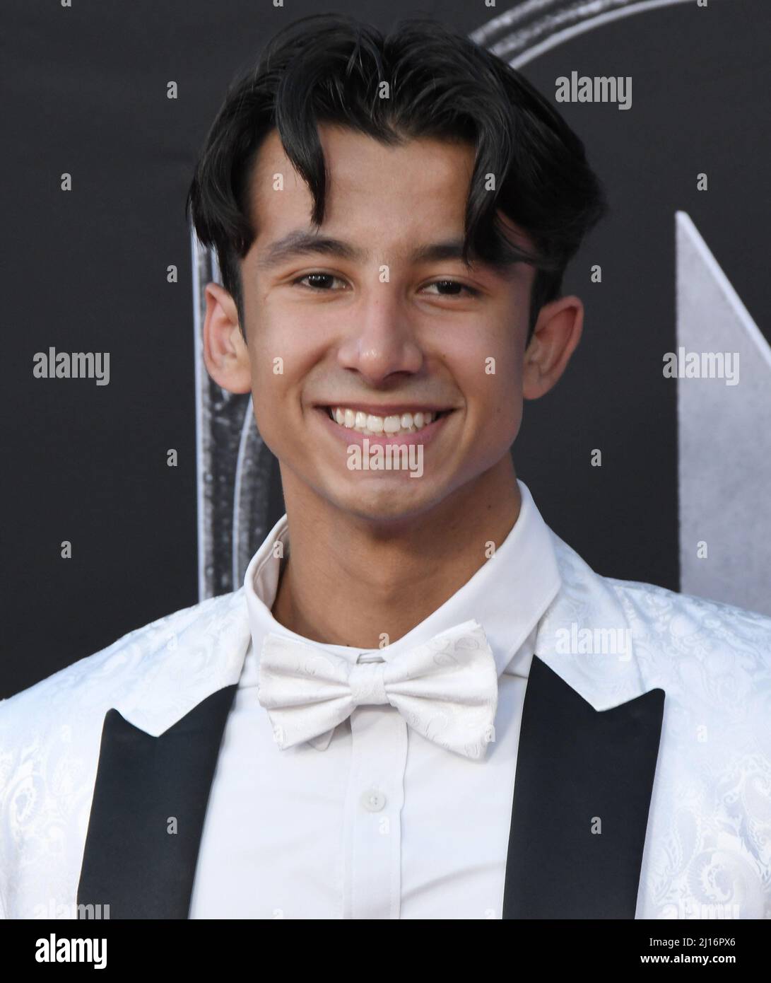 Los Angeles, USA. 22nd Mar, 2022. Matt Ramos arrives at Marvel Studios ...