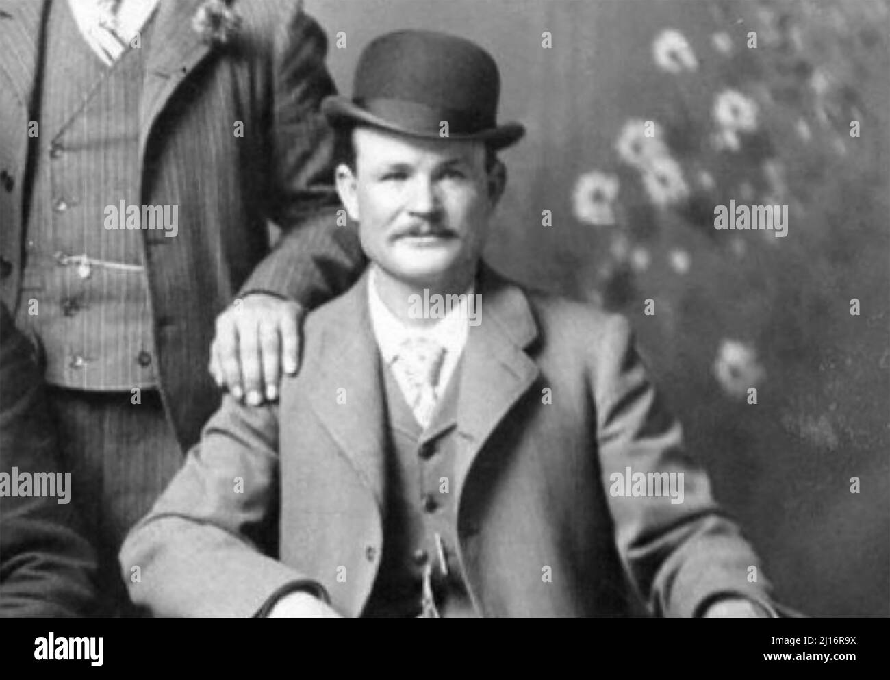 BUTCH CASSIDY (1866-1908) American train and bank robber in Fort Worth ...