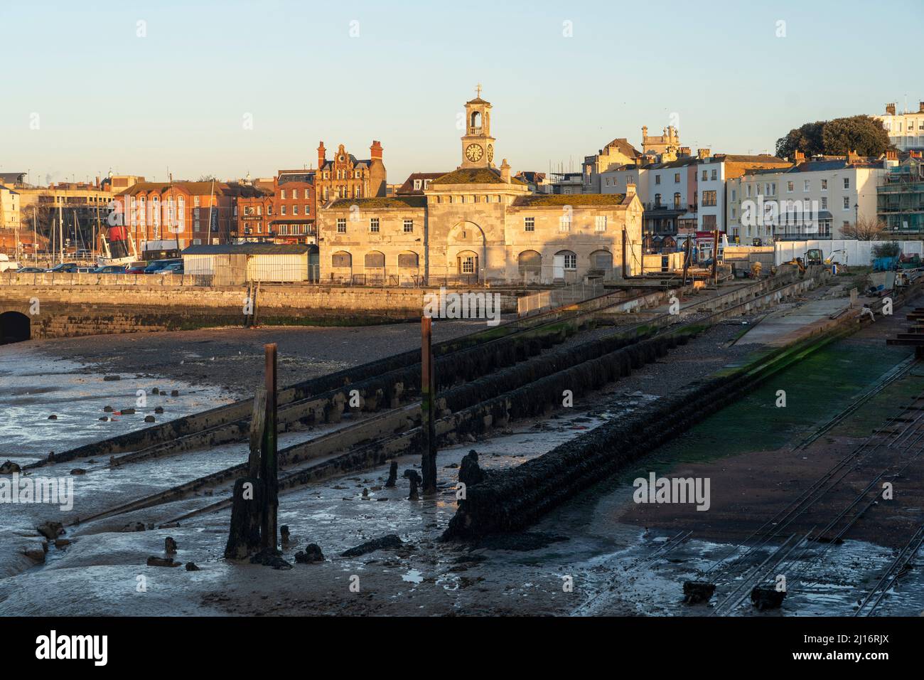 Ramsgate Main Beach and Marina Kent Stock Photo - Alamy