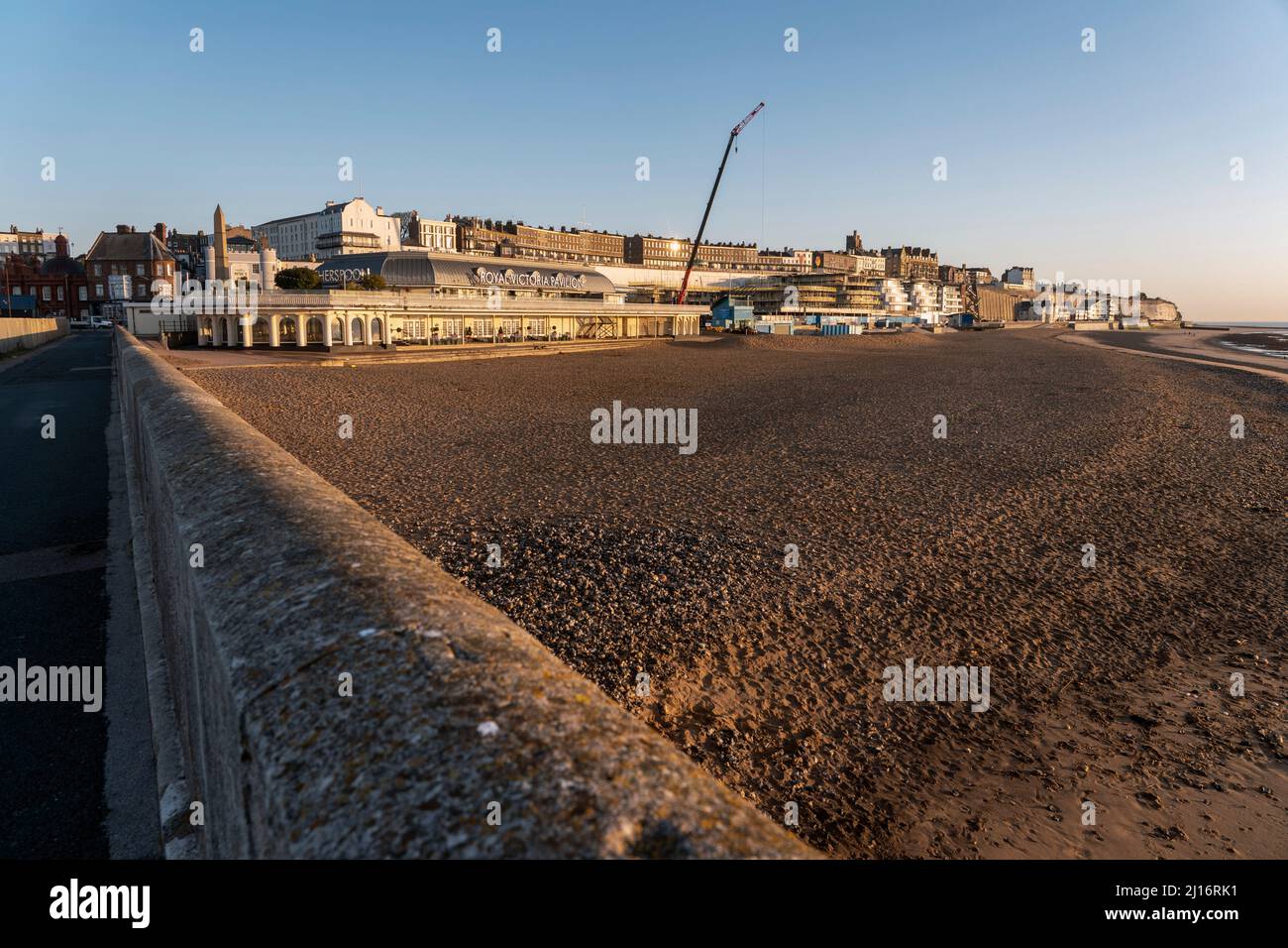 Ramsgate Main Beach and Marina Kent Stock Photo - Alamy